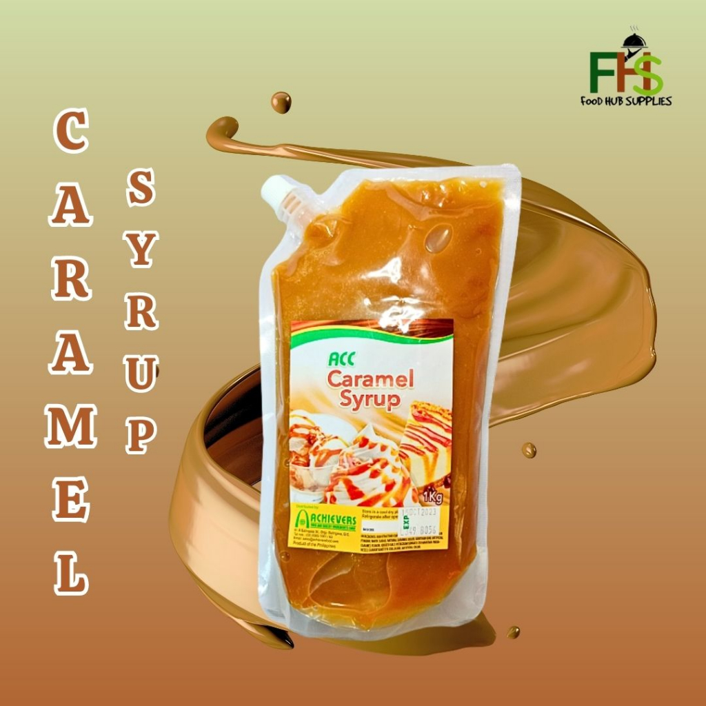 CARAMEL SYRUP OF ACC 1LITER | Shopee Philippines