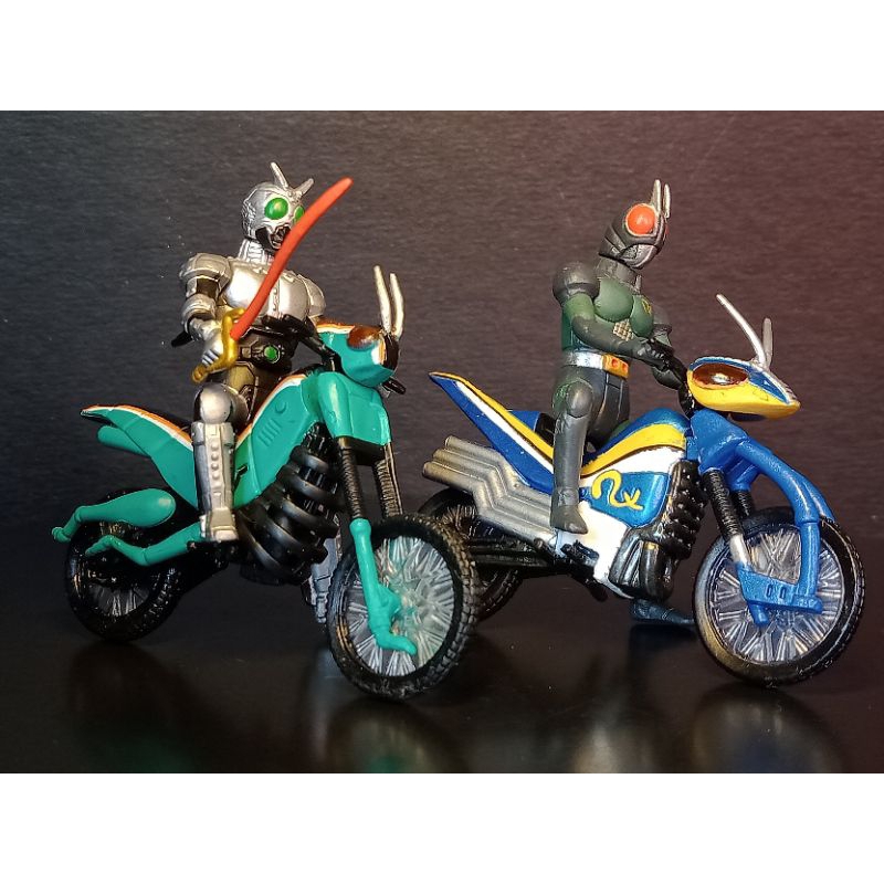 masked rider rx and shadowmoon with their motors bandai | Shopee ...