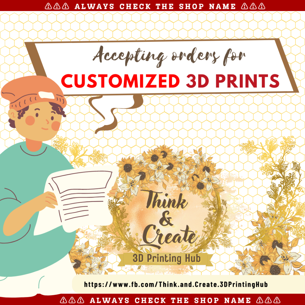 3D PRINT SERVICES at Think & Create 3D Printing Hub | Shopee Philippines