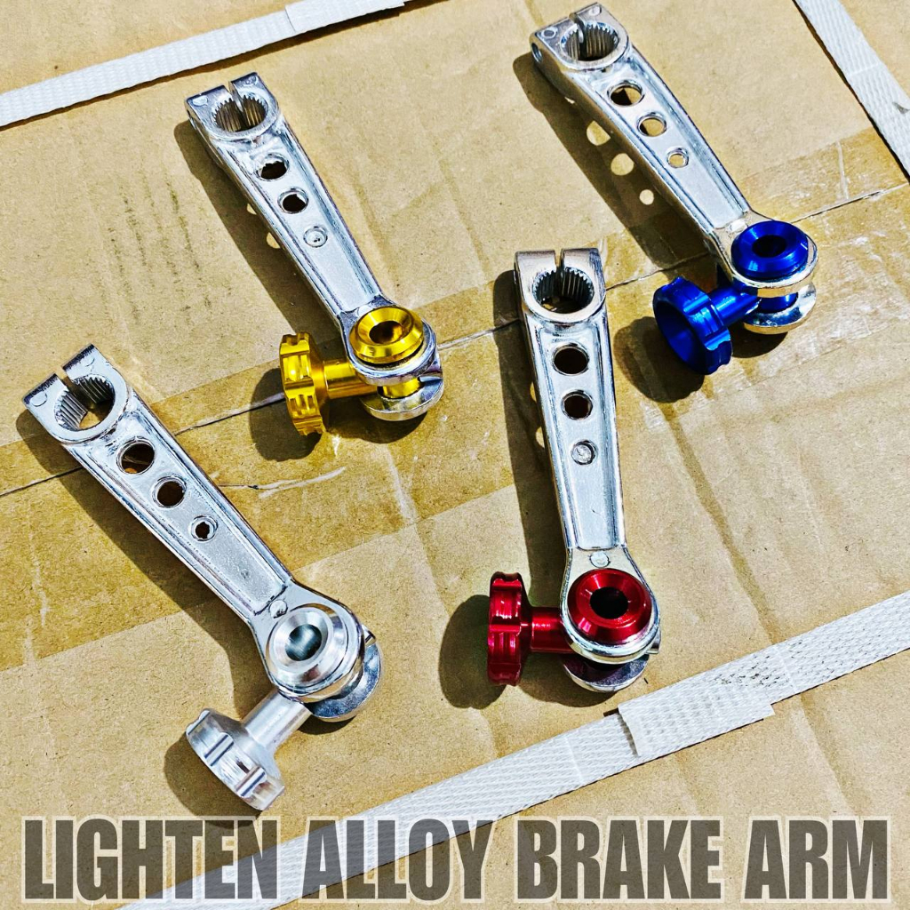 7N's ALLOY BRAKE ARM rear for Drum Brake - UNIVERSAL, wave, xrm, smash ...