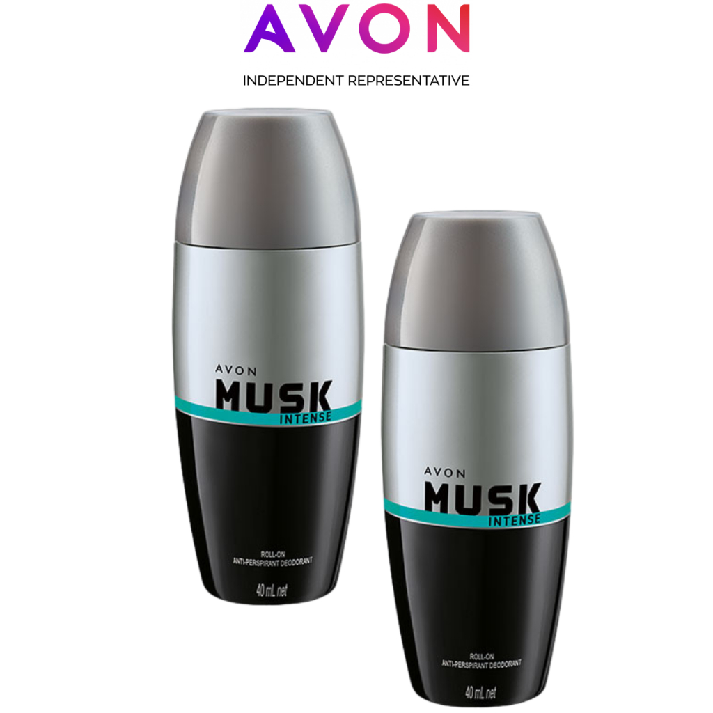 BUY 1 TAKE 1 AVON Musk Intense Anti-Perspirant Roll-On Deodorant 40 ML ...