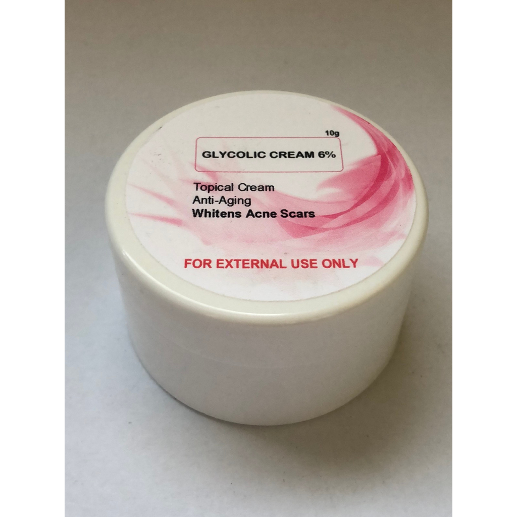 Derm Skin Glycolic Acid Cream 15g / Glycolic Cream 6% 10g Topical Anti ...