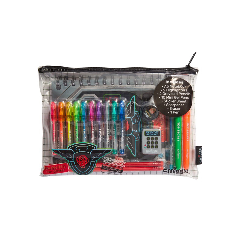 SMIGGLE ICONS ESSENTIALS A5 STATIONERY GIFT PACK | Shopee Philippines