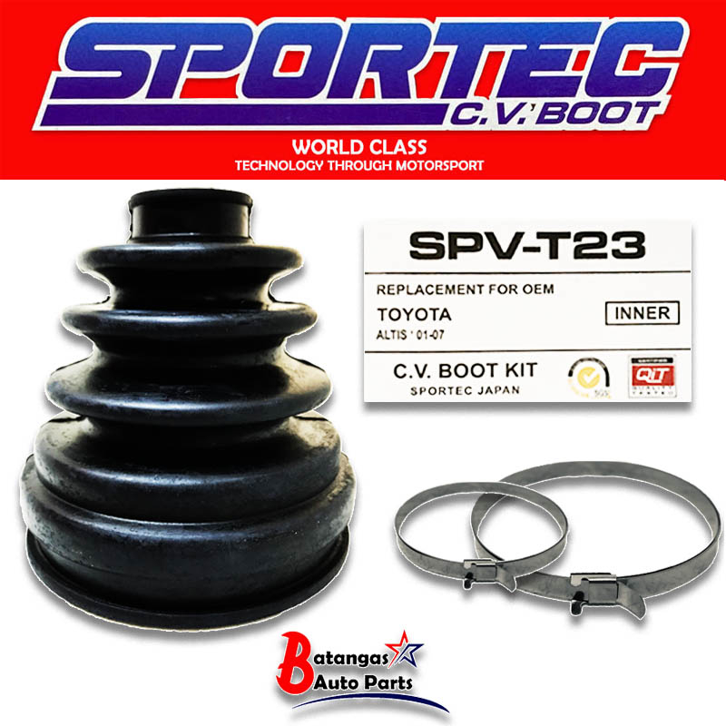 CV BOOT INNER TOYOTA ALTIS 01-07 PN: SPV-T23 SPORTEC JAPAN | Shopee ...