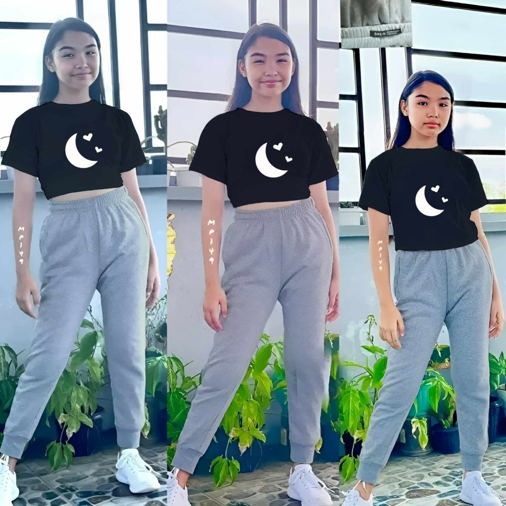 Katnyss terno jogger with crop top out in trendy and cutie designs for ...