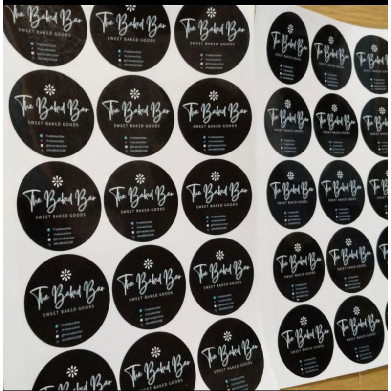 no cut label sticker bulk order only | Shopee Philippines