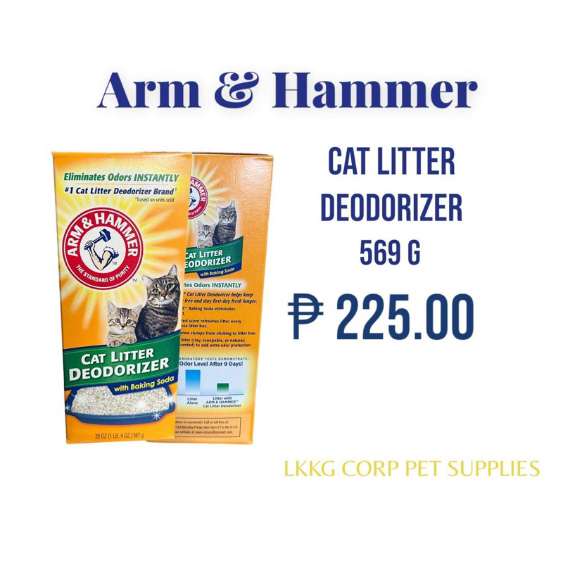 Arm & Hammer Cat Litter Deodorizer 569g | Shopee Philippines