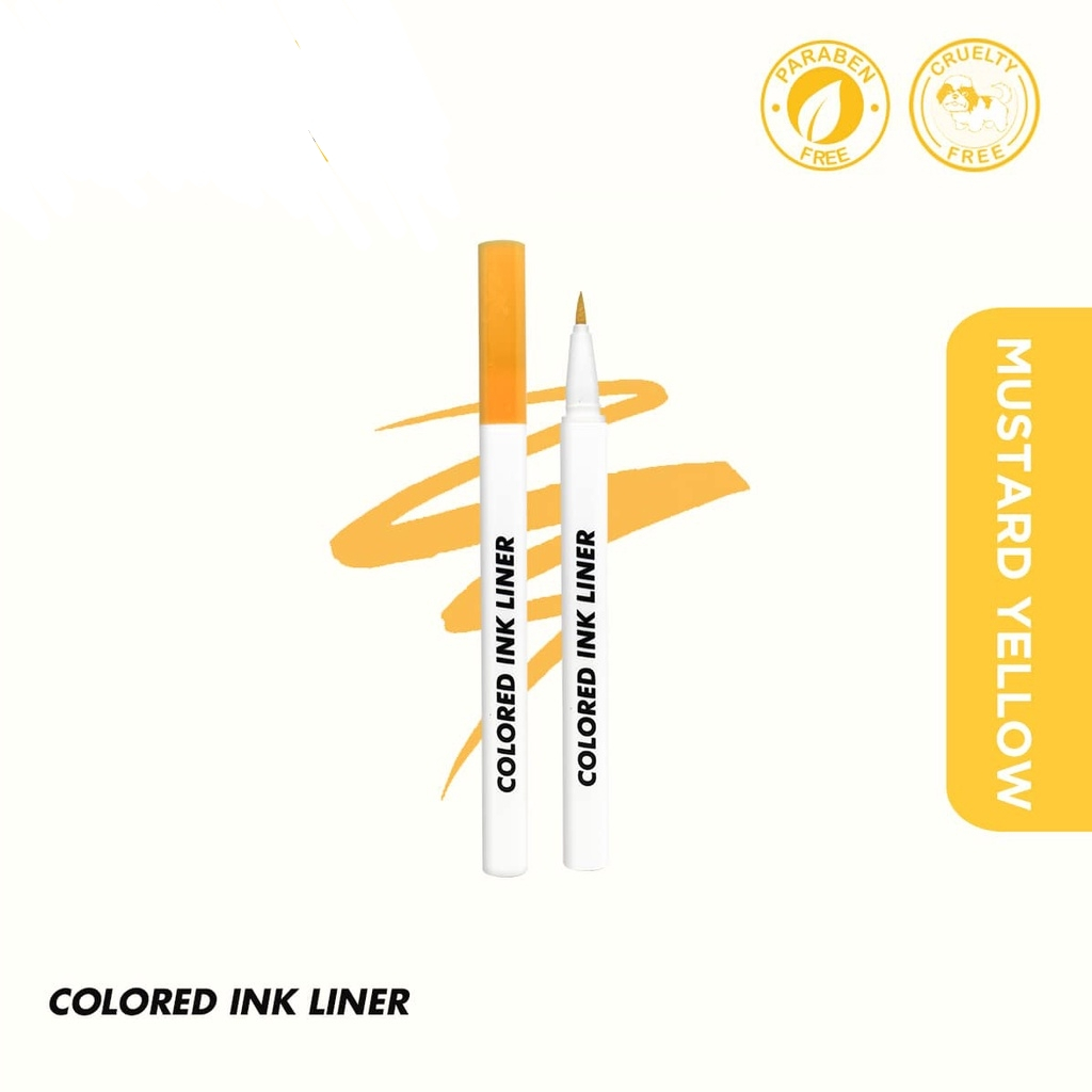 Careline Colored Graph Ink Eyeliner(white,pink,green,yellow,red ...