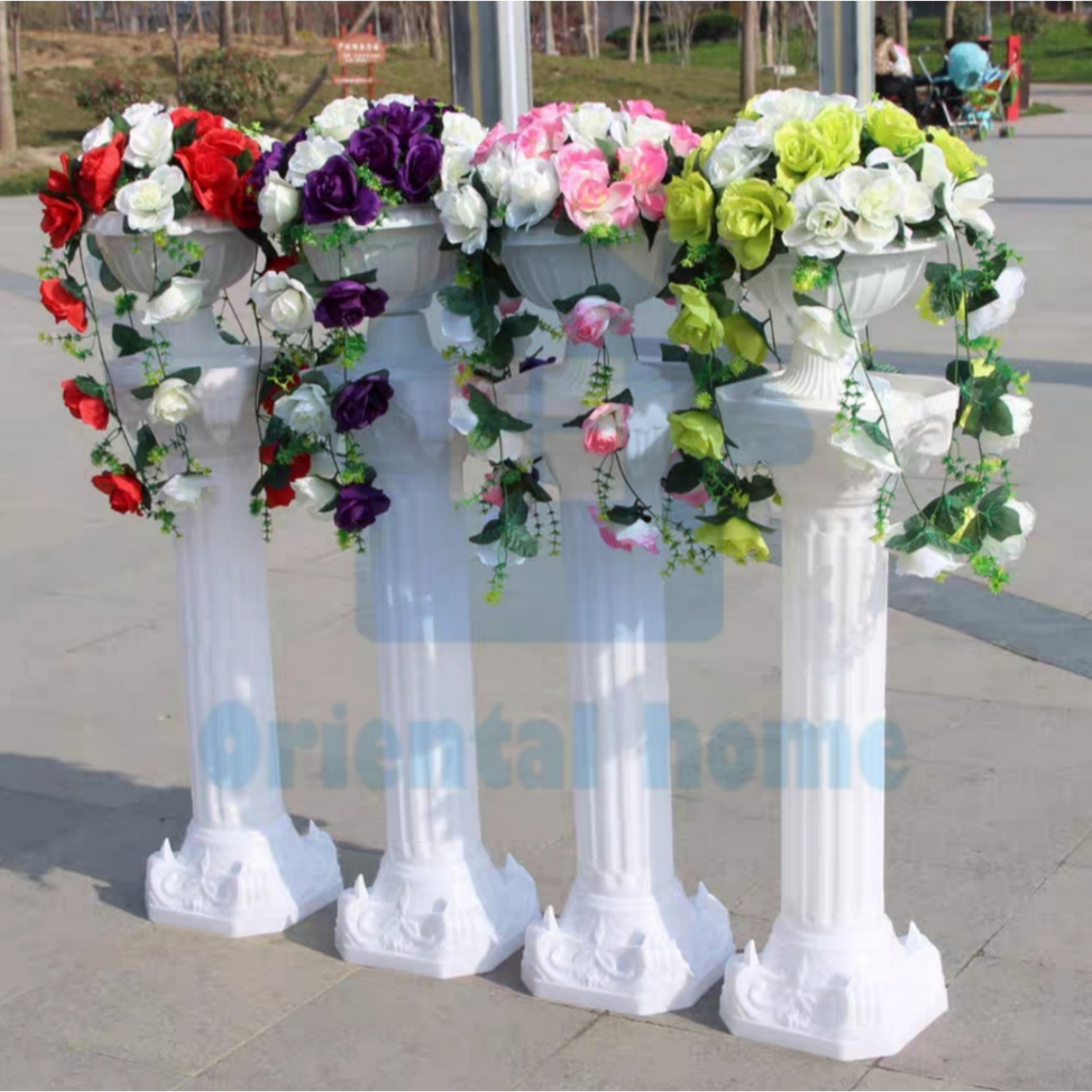 Antique Roman White Column Stand Good For Wedding, Birthday And Other ...