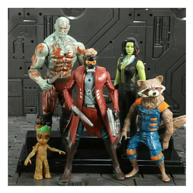 Guardians of the Galaxy 5pcs/set Avengers Action Figure Toy Models ...