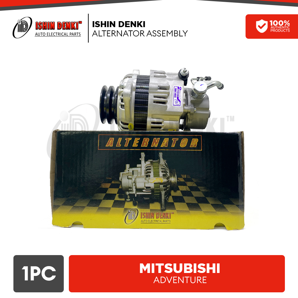 Ishin Denki Alternator Mitsubishi Adventure 4D56 110/12 ID-MIT-A077 1pc ...