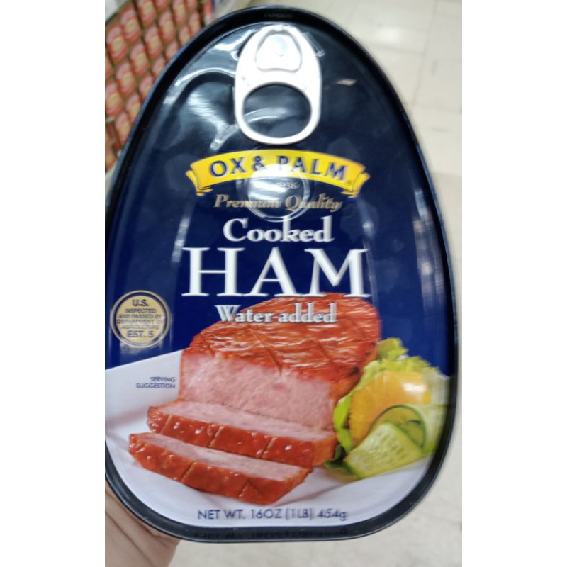 Ox & Palm Cooked Ham 454g | Shopee Philippines