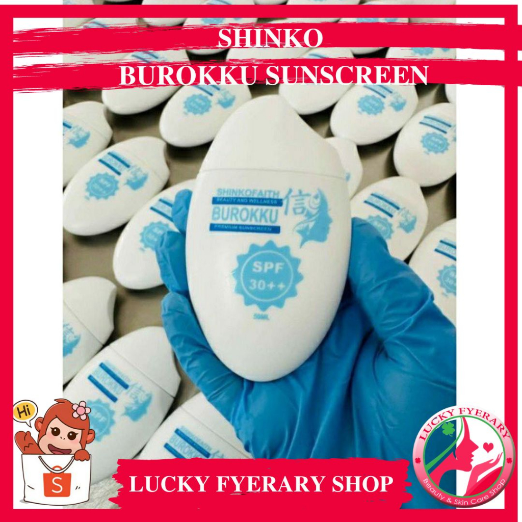 SALE! ORIGINAL SHINKO BUROKKU SUNSCREEN | Shopee Philippines