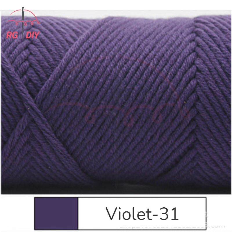 【80 colors IN STOCK】100g 8ply milk yarn Cotton Wool Thread for Knitting ...