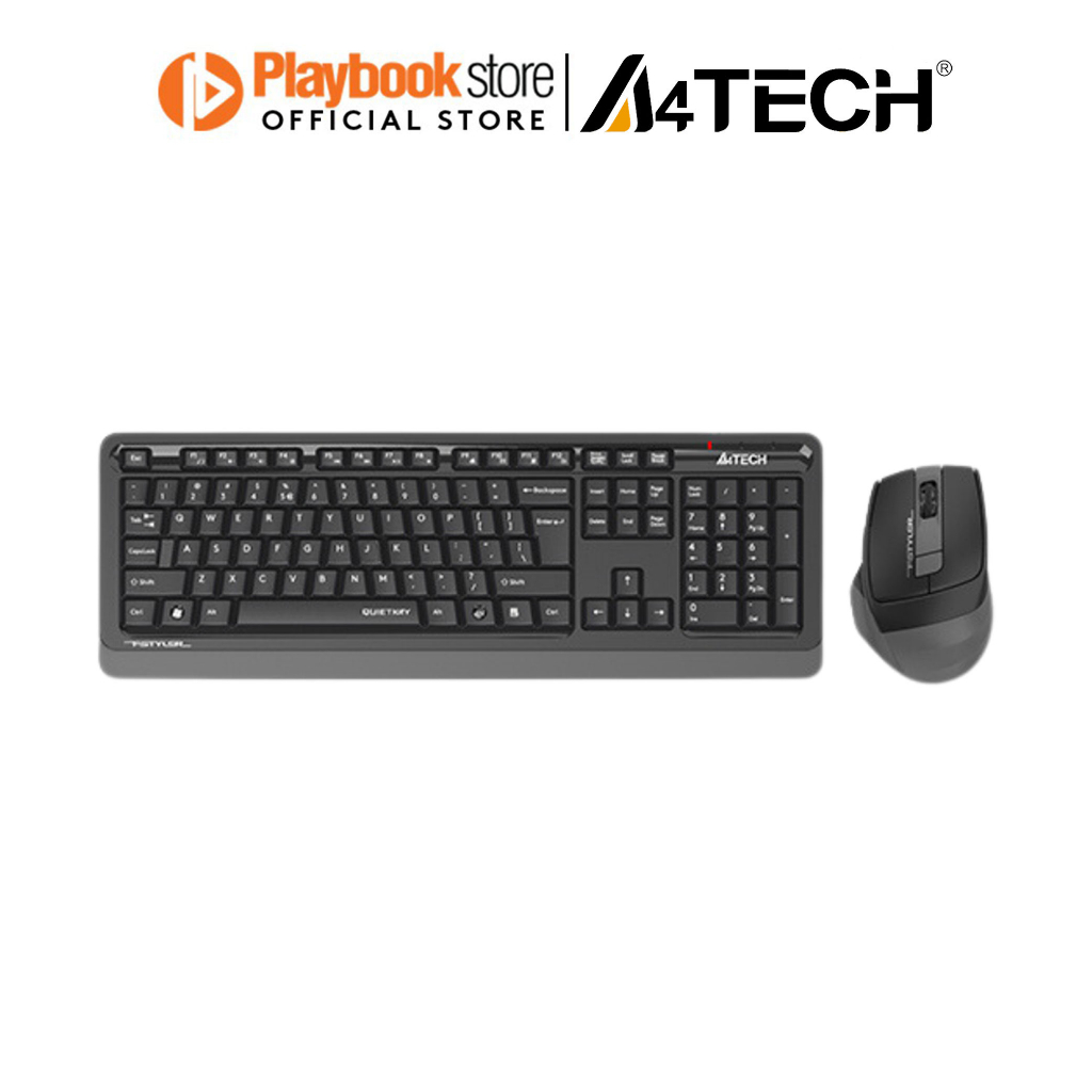 A4Tech FGS1035Q Optical USB Wireless Keyboard and Mouse Combo | Shopee ...