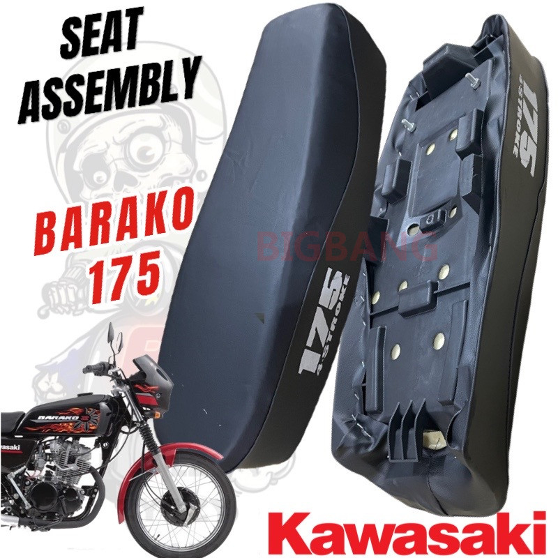 BIGBANG Motorcycle Kawasaki Barako 175 Seat Assembly Plastic Frame ...