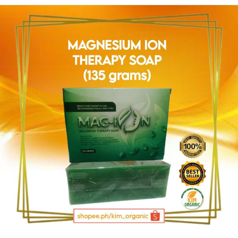 MAGNESIUM THERAPY SOAP W/ANION (MAG-ION) | Shopee Philippines
