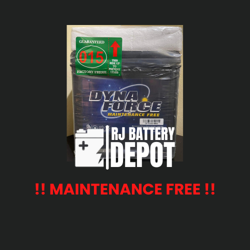 MAINTENANCE FREE NS40 Dyna Force Battery | Shopee Philippines