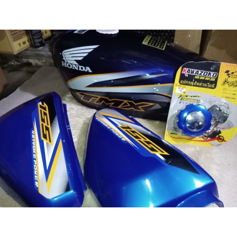 Fuel tank tmx 155 color blue honda gas tank | Shopee Philippines
