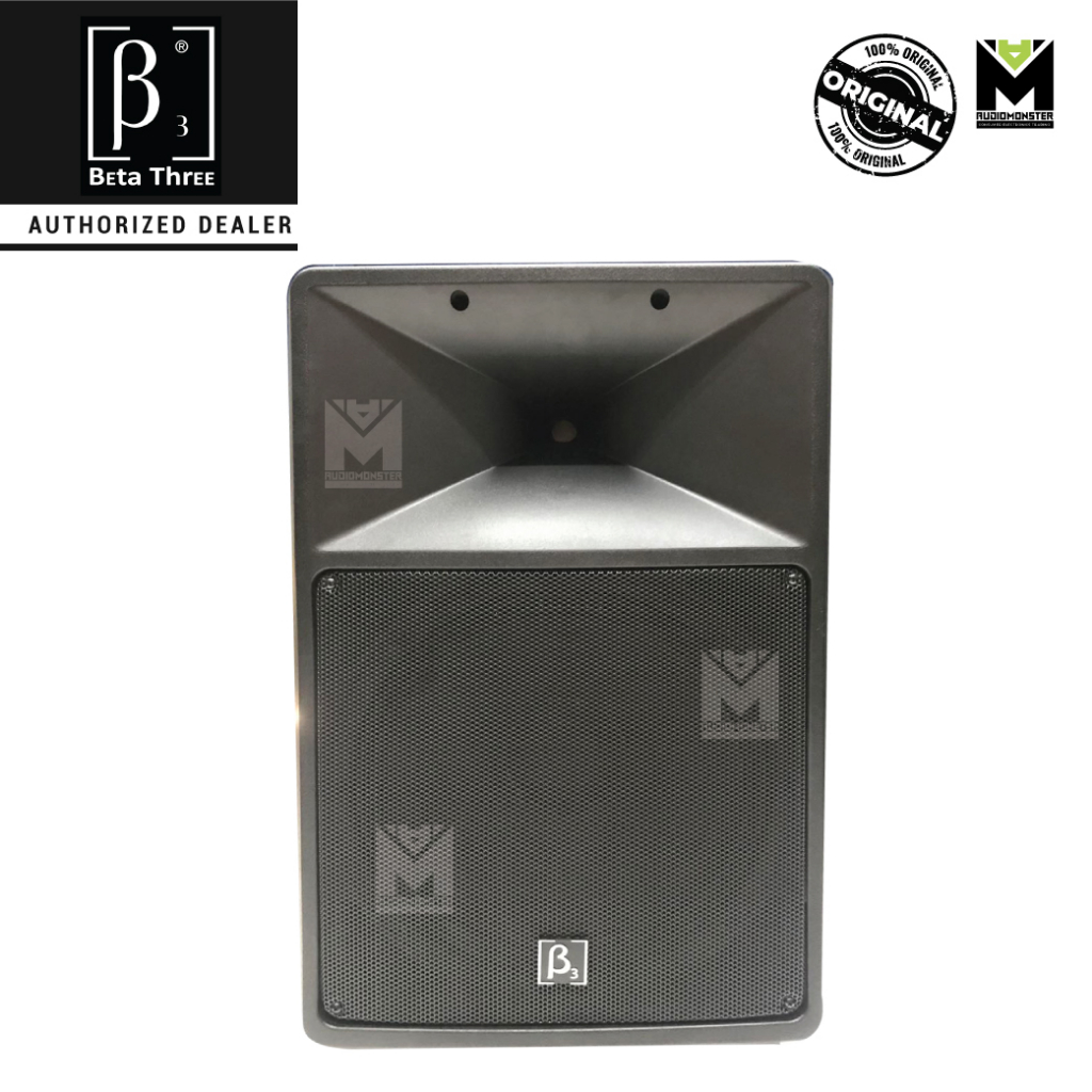 Beta Three TS360a 15” Two Way Full Range Active Speaker | Shopee ...