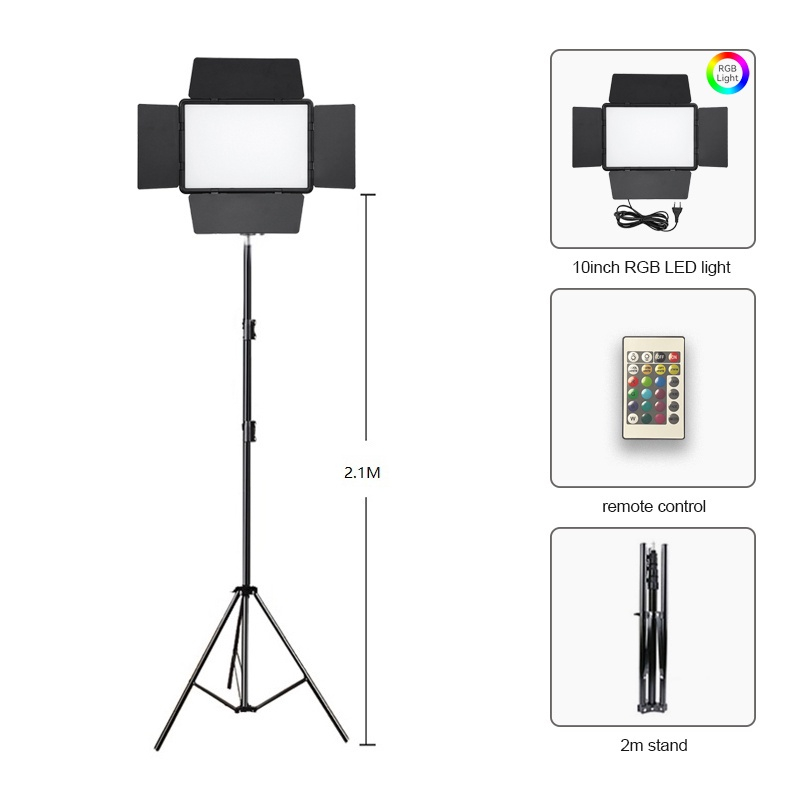 19/16/11 Inch Led Video Panel Cri 96+ Ultra Brightness Light 3200K To ...