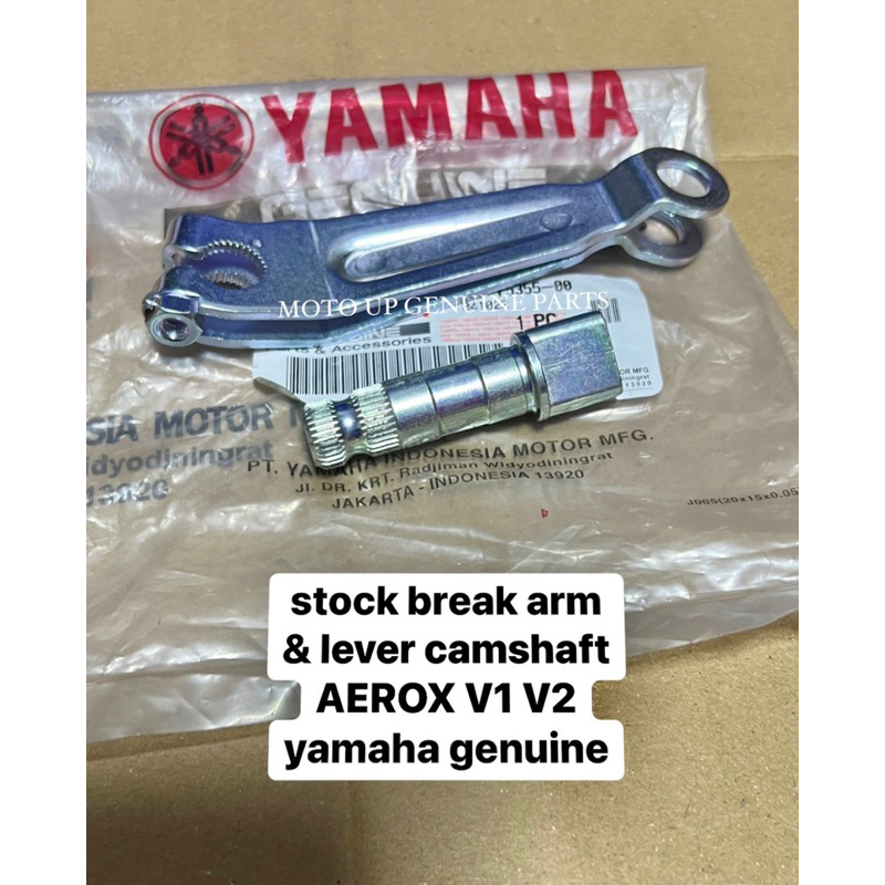 Aerox v1 v2 stock break arm / lever camshaft yamaha genuine | Shopee ...