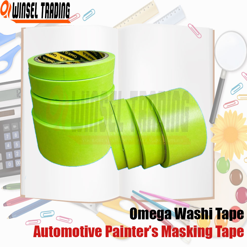Omega Washi Tape Automotive Painters Tape | Shopee Philippines