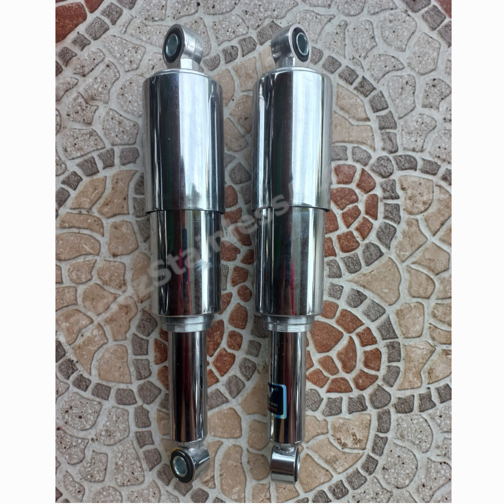 CHROME Plated Rear Shock HONDA TMX 155 , 290mm | Shopee Philippines