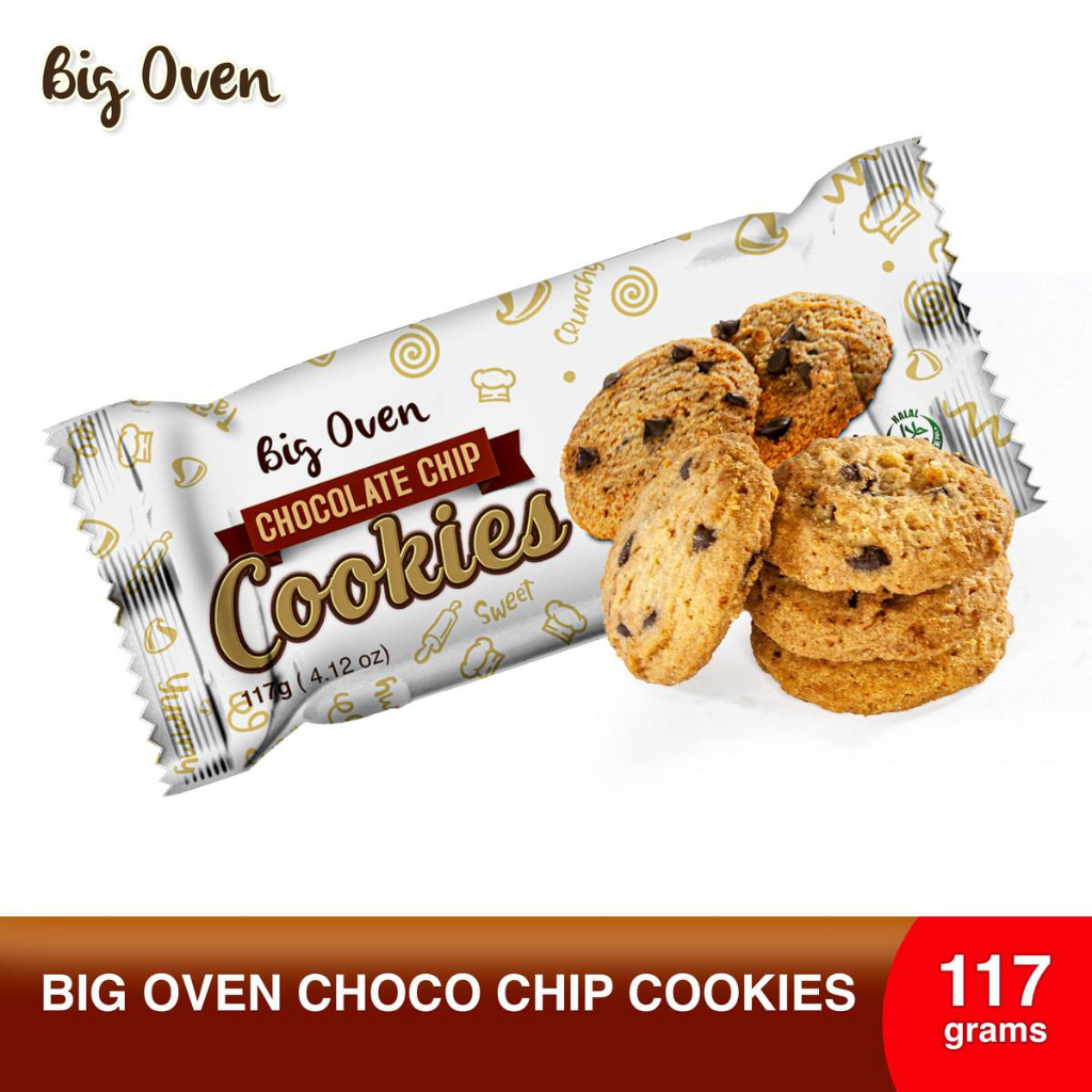 Big Oven Solo Pack Chocolate Chip Cookies 117g | Shopee Philippines