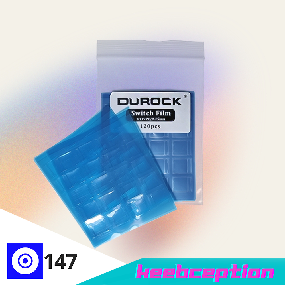 Durock HTV+PC / Foam Switch Films (120 PCS) | Shopee Philippines
