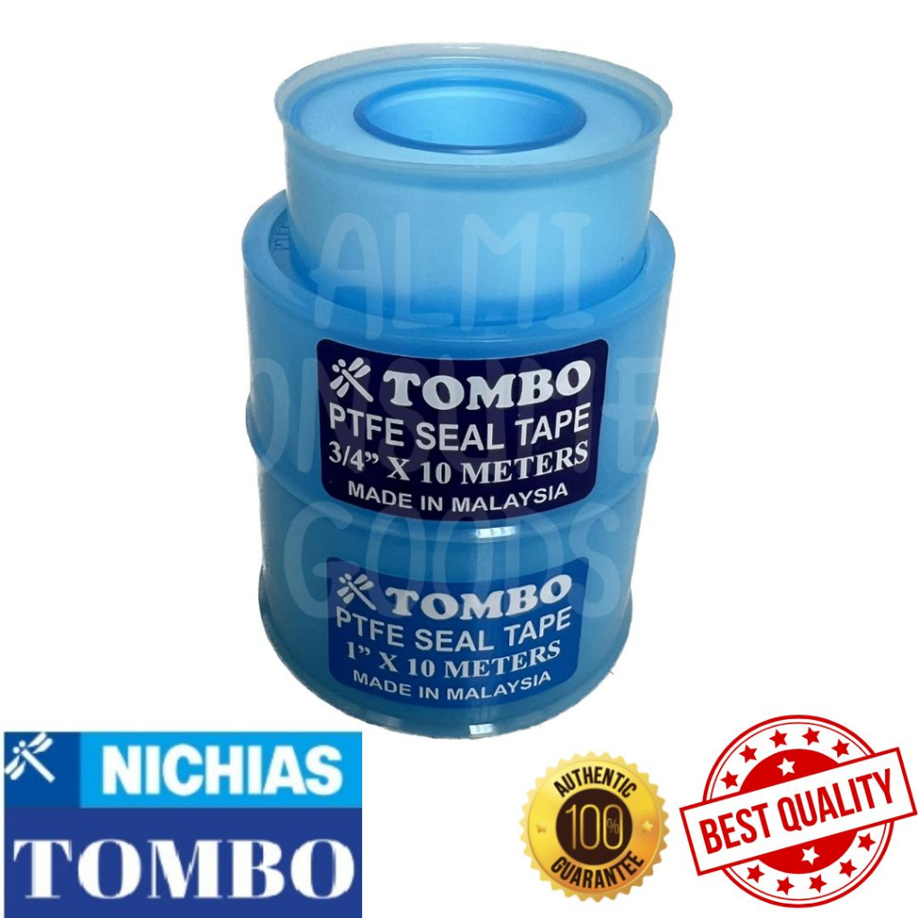 ORIGINAL TOMBO Teflon Tape Pipe Thread Seal Tape | Shopee Philippines
