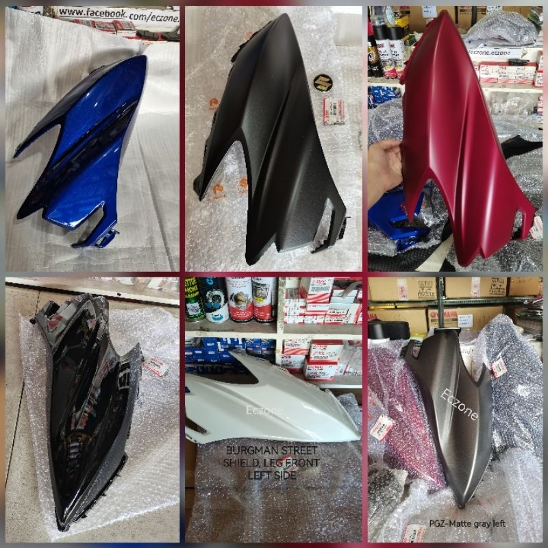 SGP LEG FRONT SHIELD LEFT SIDE ONLY PAG NAKAUPO SA MOTOR BURGMAN 125 ...