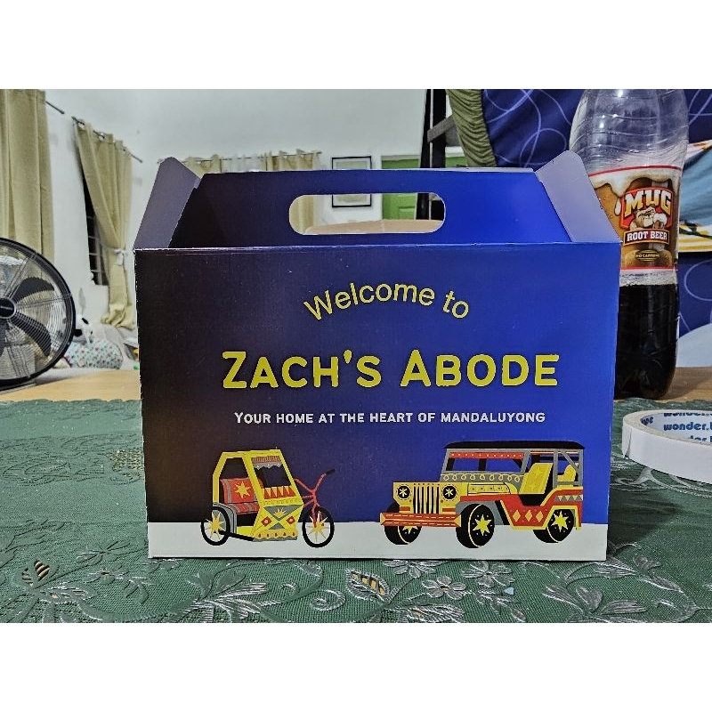 AMARA - Personalized Party Gable Box | Giveaways, Souvenirs packaging ...