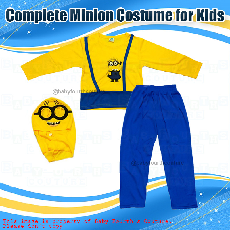 COD Minion Costume Party Outfit/Roleplay Costume for Kids and Toddlers ...