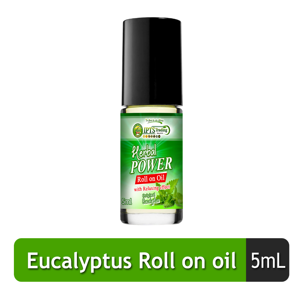 IPTS Herbal Power Roll on oil (Eucalyptus) 5ML | Shopee Philippines