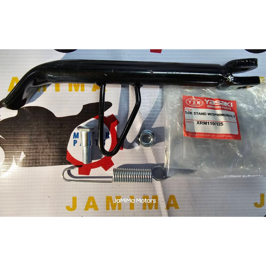 JMM SIDE STAND XRM110/125 YSK BRAND | Shopee Philippines