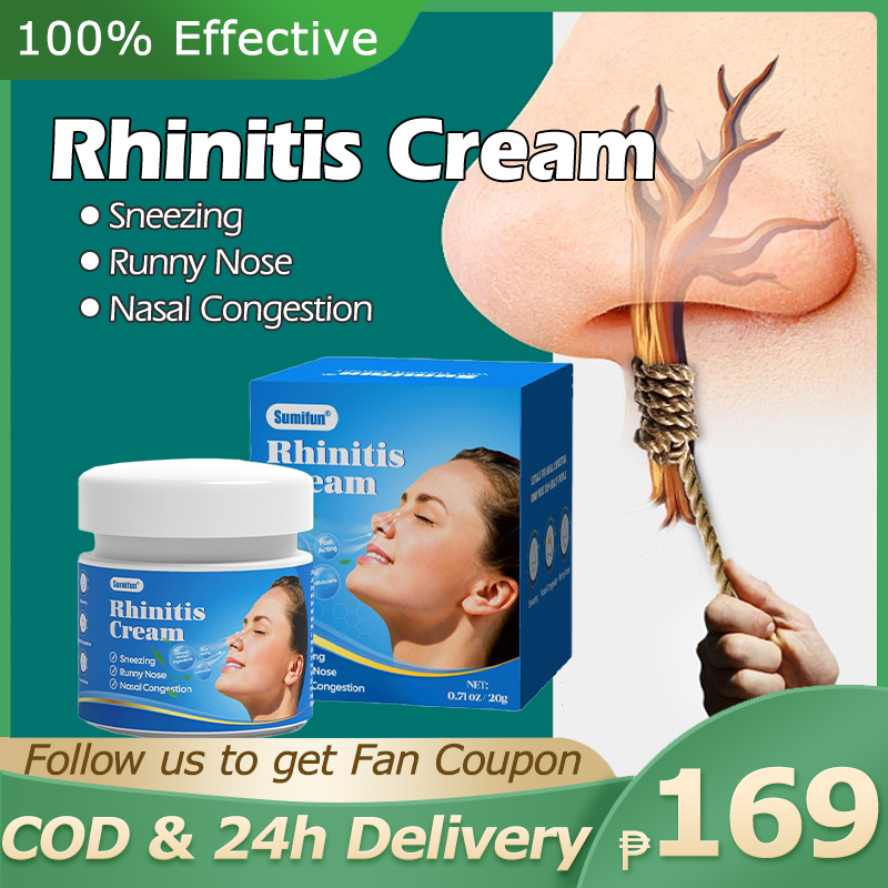 Fast Effect】Allergic Rhinitis Cream Improve Breathing Sleep Cold ...