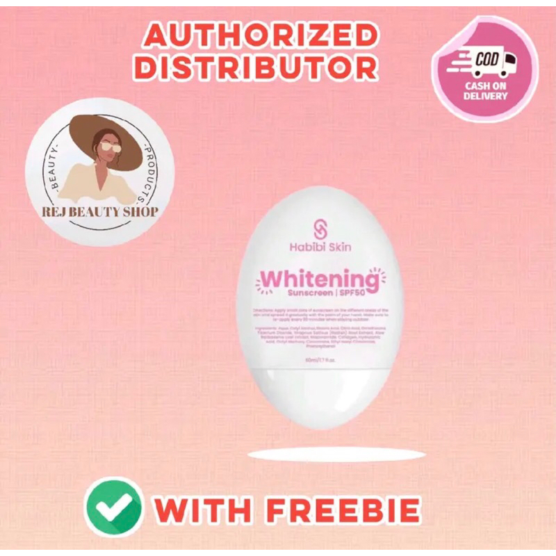 Habibi Skin Whitening Sunscreen | Shopee Philippines