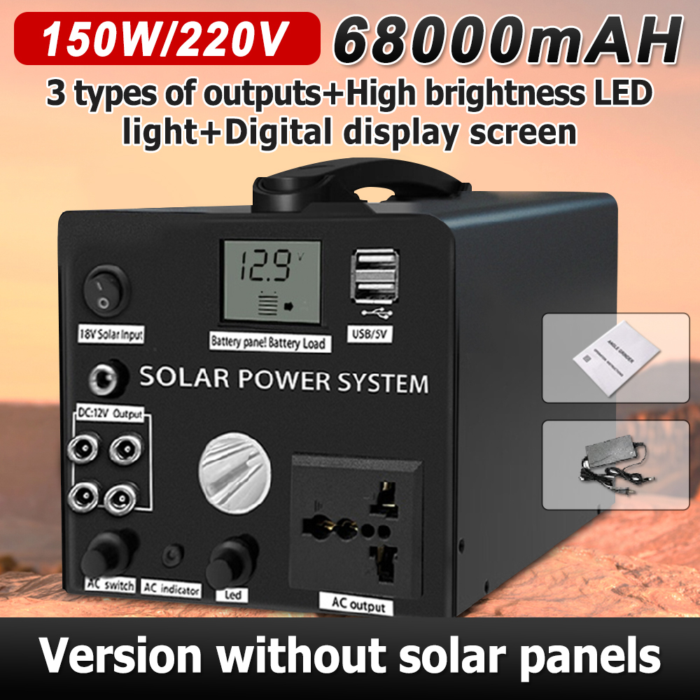 Power Station 220V 300W Power Station 96000mAh Multi-Function Portable ...