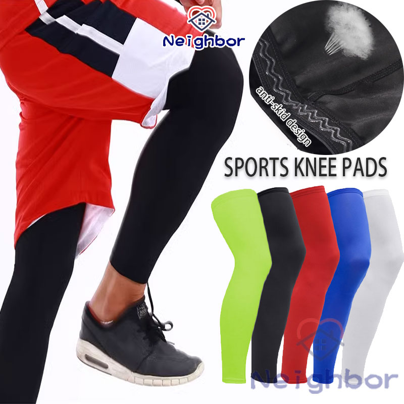 1pcs Piece Compression Sleeves Knee Basketball Brace Elastic Kneepad ...
