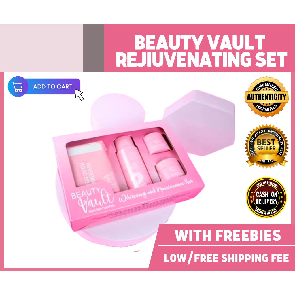 BEAUTY VAULT REJUVENATING SET (PINK) | Shopee Philippines