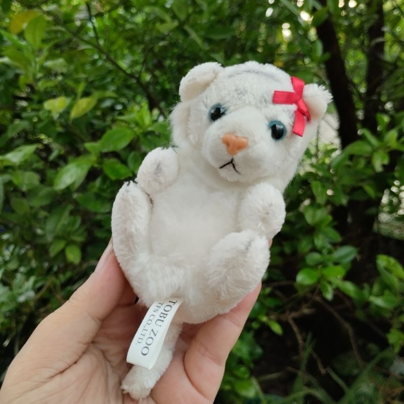 Tobu Zoo Animal Planet White Tiger Mini Plush | Shopee Philippines