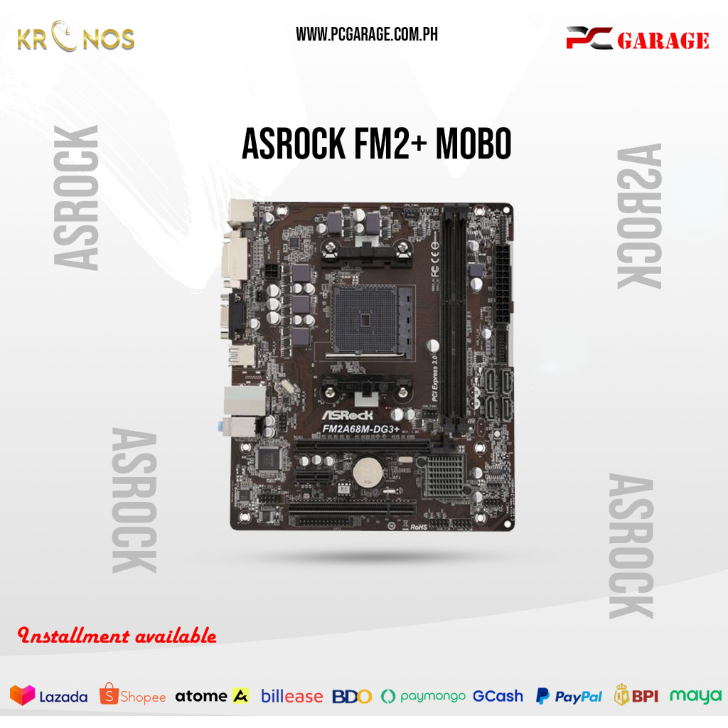 Asrock Fm2+ Motherboard | Shopee Philippines