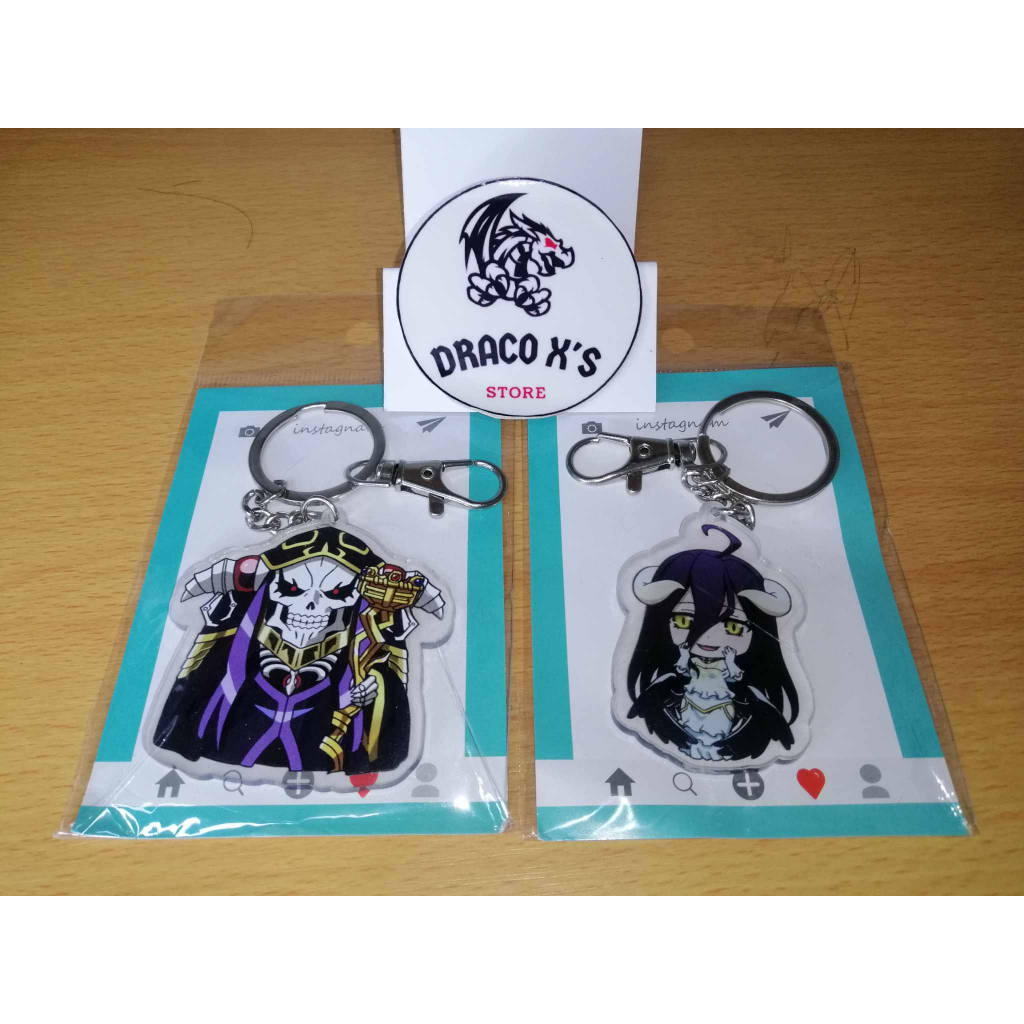 Overlord Cute Chibi Anime Keychain | Shopee Philippines