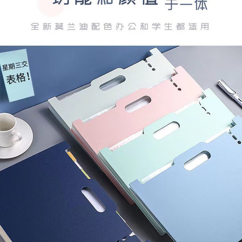 A4 Size 13 Pockets Accordion Expanding Expandable Document File Folder Envelope Organizer