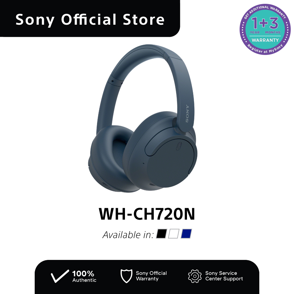 Sony WH-CH720N / WH CH720N Wireless Noise Cancelling Bluetooth Headphones | Shopee Philippines