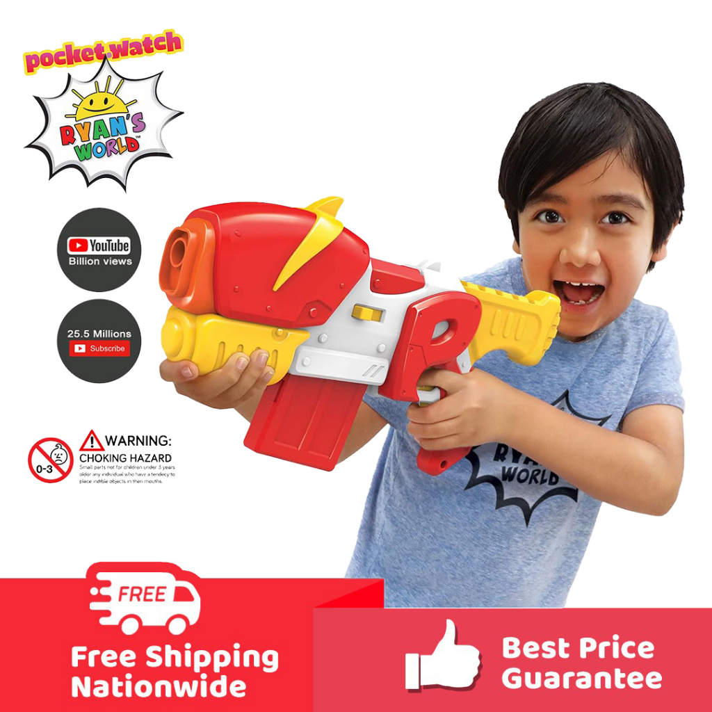 RYAN'S WORLD Dart Tag E-Radicator Motorized Blaster | Shopee Philippines