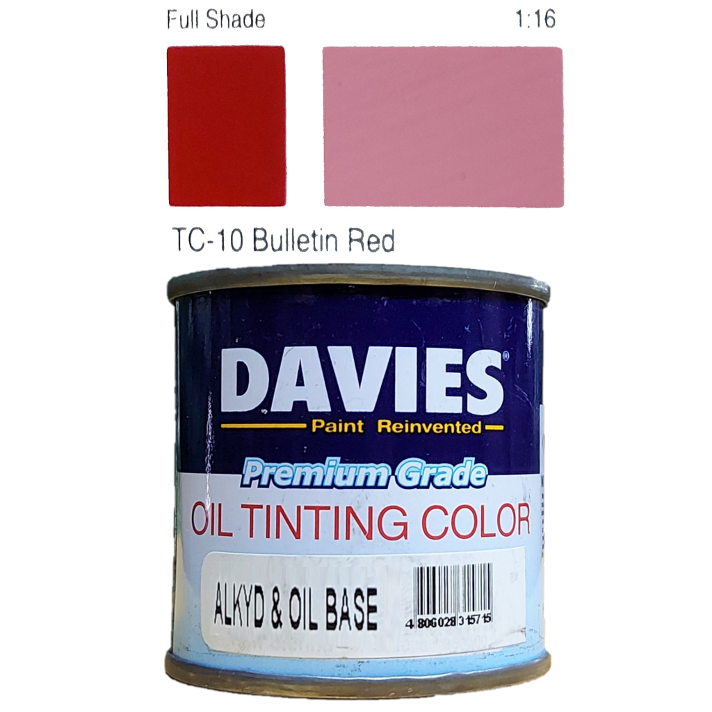 Davies Oil Tinting Color Alkyd & Oil Base (Available in Different ...