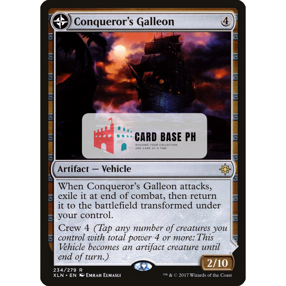 Conqueror's Galleon - Magic the Gathering Trading Card | Shopee Philippines
