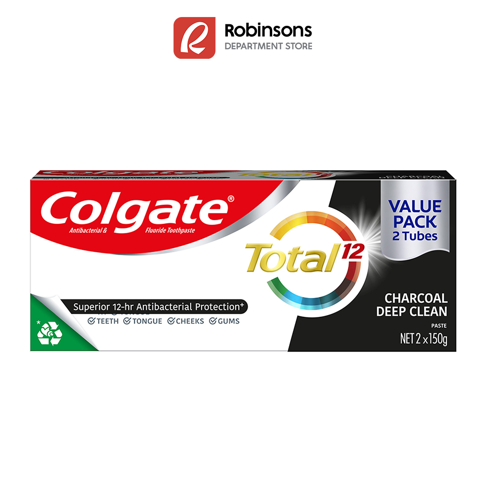 Colgate Total Charcoal Toothpaste Deep Clean 150g | Shopee Philippines
